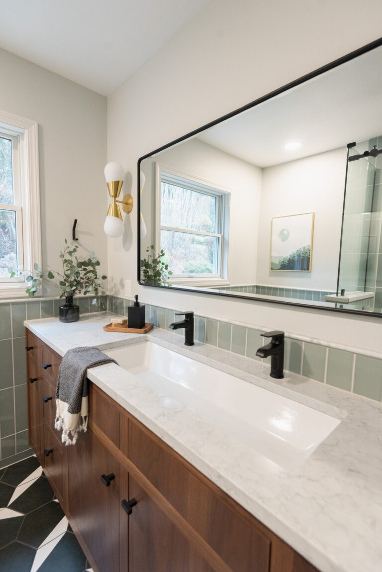 Hillsdale Bathroom Remodel - Kith & Kin Interiors